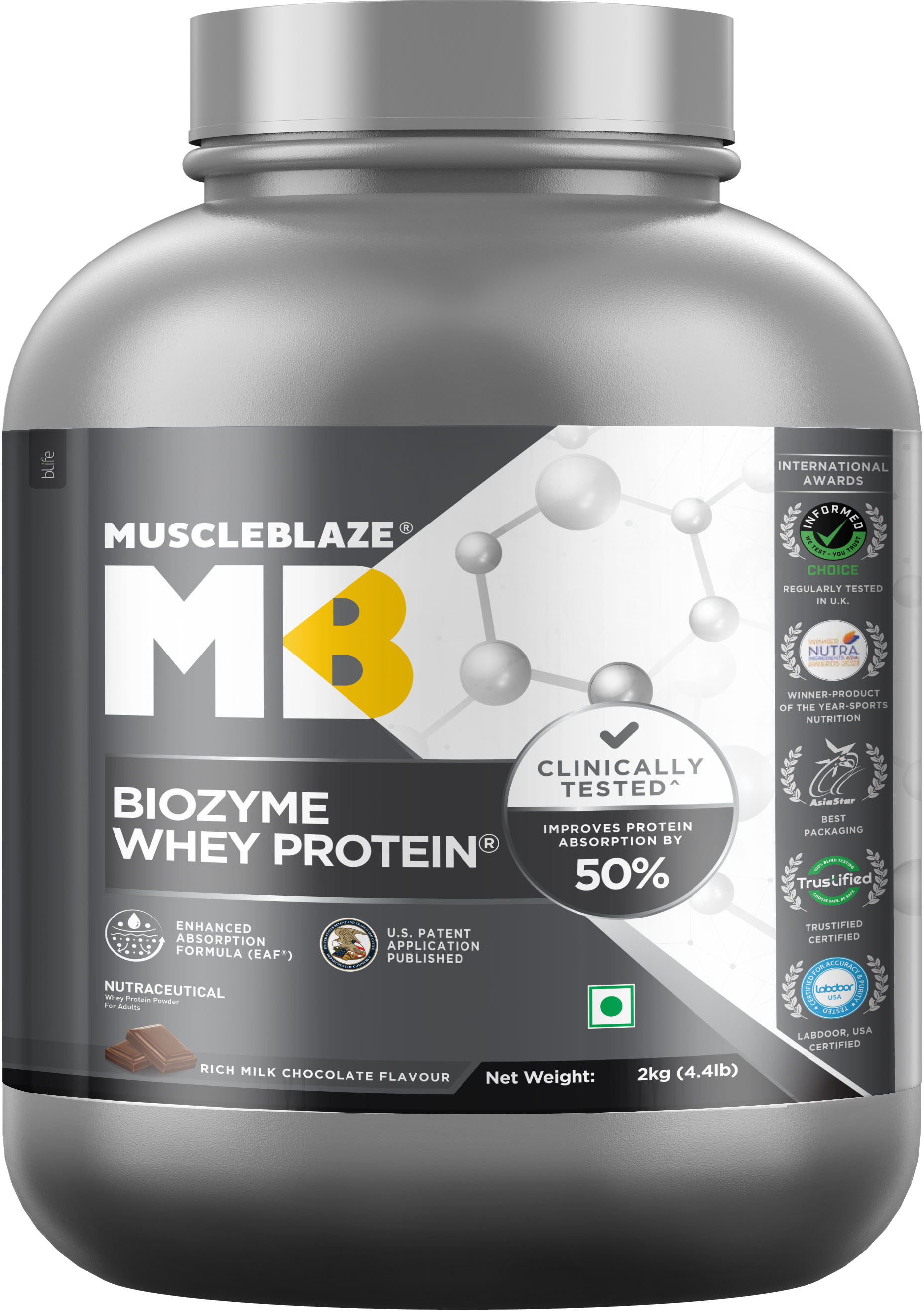 Home | Biozyme Whey | MuscleBlaze